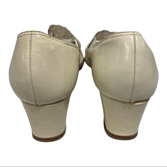 Vintage | Shoes | Vintage Late 6s Cream Color Shoes 85 Aa | Poshmark